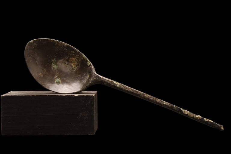 Byzantine Bronze Spoon