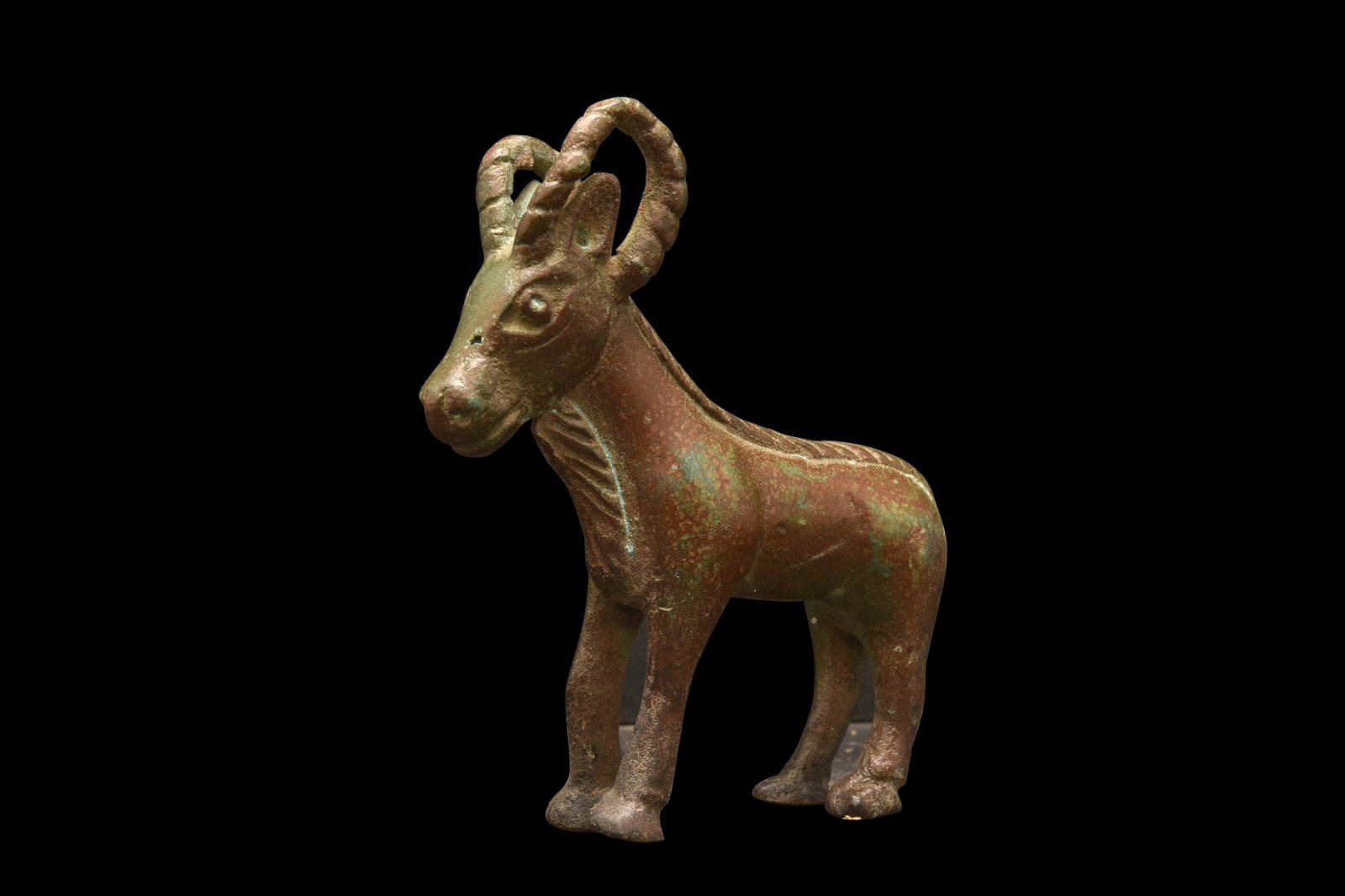 Western Asiatic Bronze Ibex Figure Auction