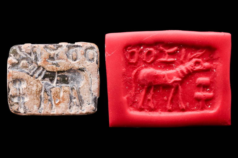 Indus Valley/harappan Stone Cylinder Seal