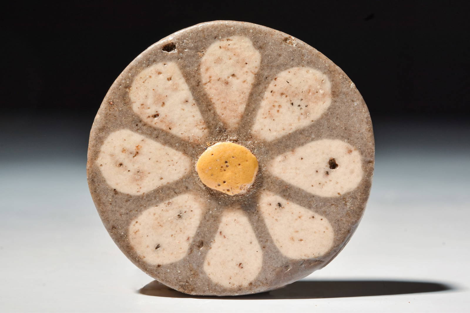 Egyptian Faience Rosette Inlay Auction