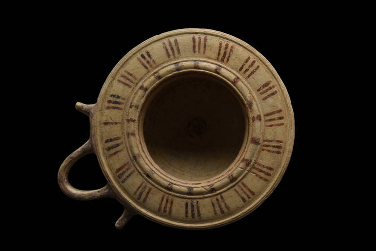 Cypriot Geometric Pyxis One Handle