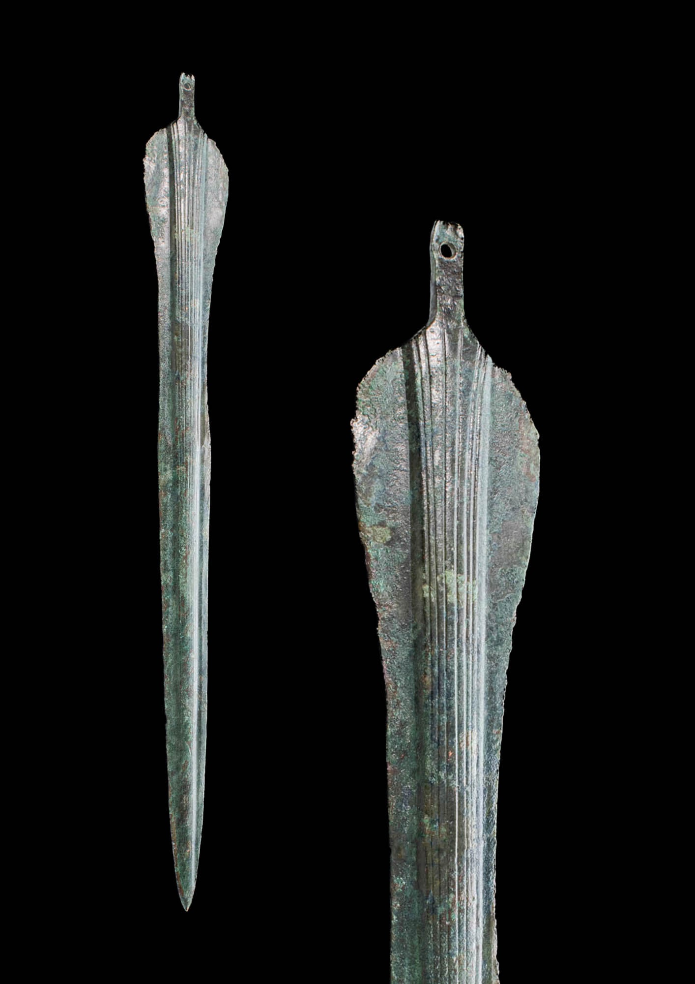 Archaic Greek Bronze Hoplite Dagger Auction