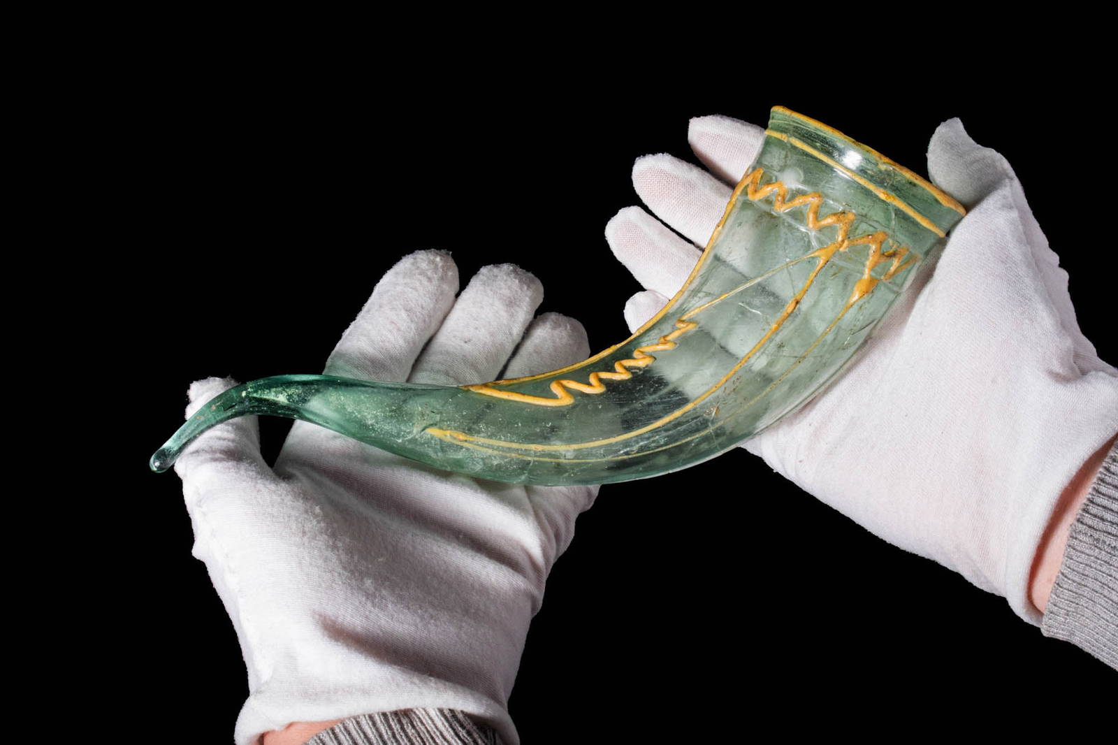 Late Roman Glass Horn Auction