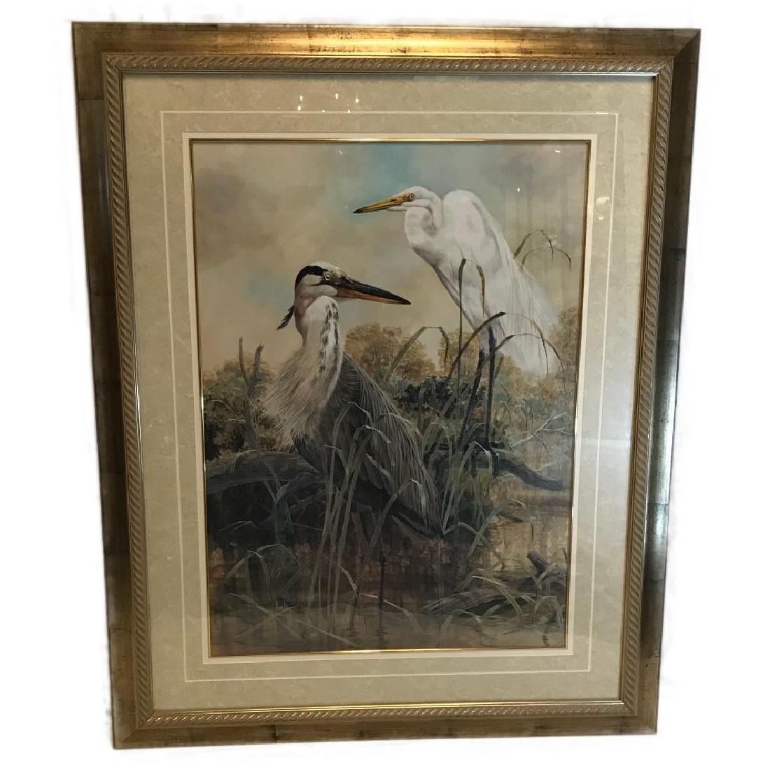 Robert Binks Wildlife Painting "Partners"