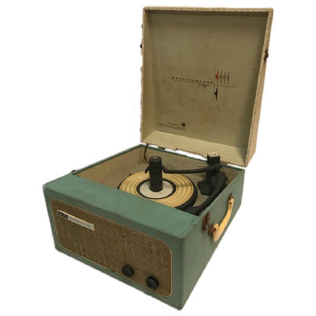 Westinghouse Portable Phonograph Record Player