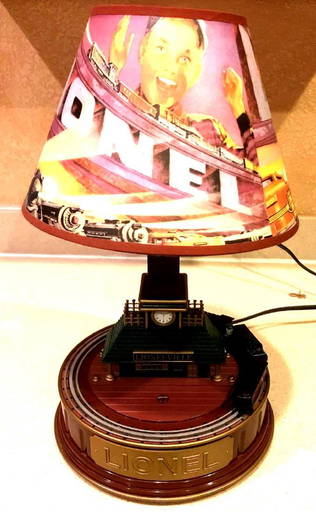 Lionel Train Table Lamp With Shade