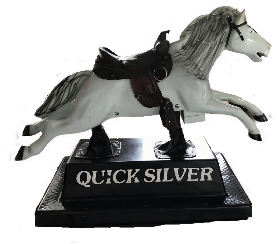 Quick Silver Coin Op Horse Kiddie Ride