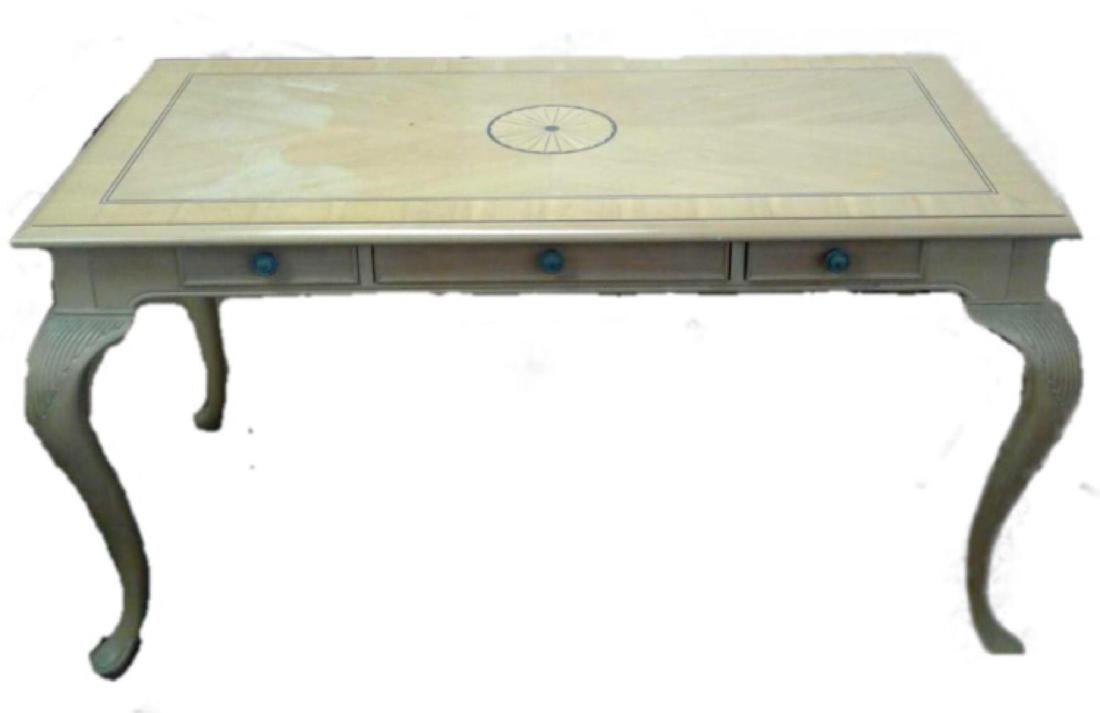 Light Colored Hard Wood Desk