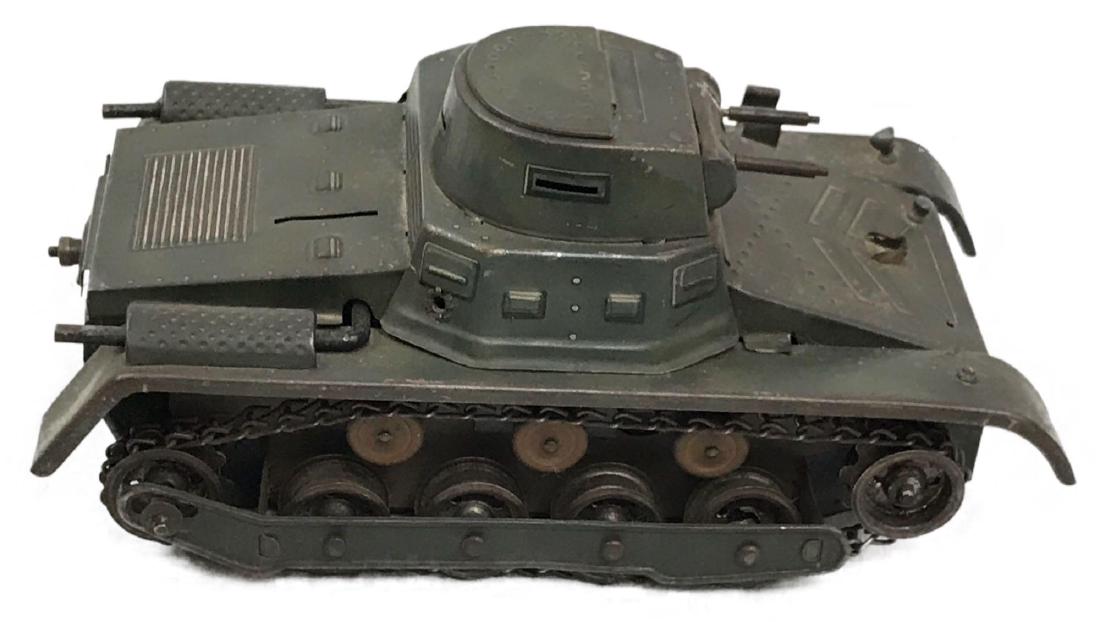 Vintage Pressed Steel Clockwork Tank