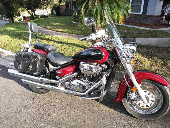 2007 Suzuki Boulevard C50 800cc Cruiser Motorcycle
