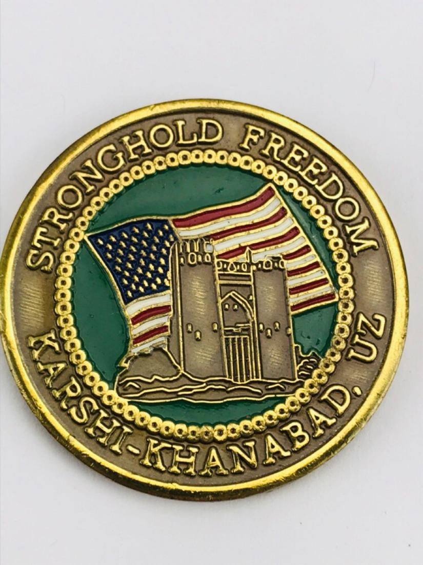 Green Beret Challenge Coin Task Force Dagger