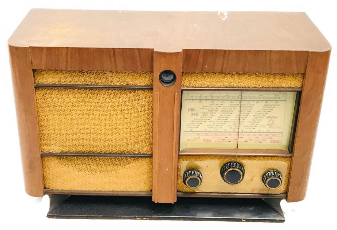 Vintage Table Model Radio, Radiobell 45 by Bell
