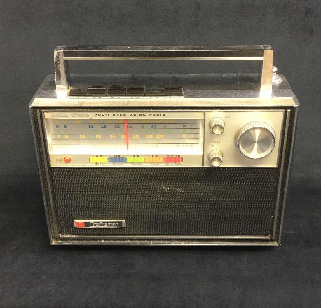 Vintage Craftsman Radio Solid State Multi Band Radio