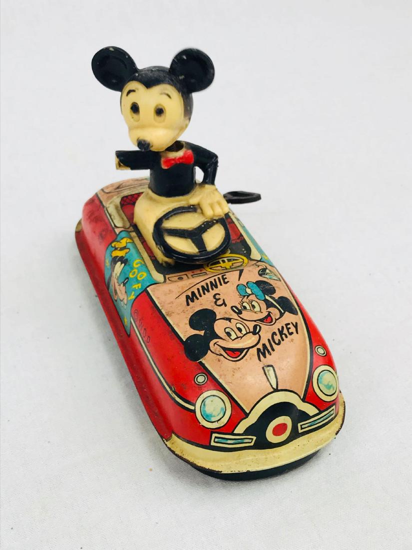 Vintage Marx Disney Tin Toy, Mickey Mouse Clockwork