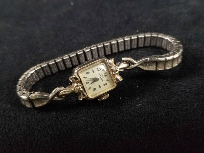 14k Gold Lady Hamilton Vintage Watch
