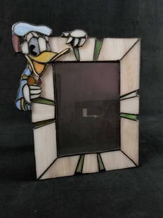 Duck Artwork Glass Frame
