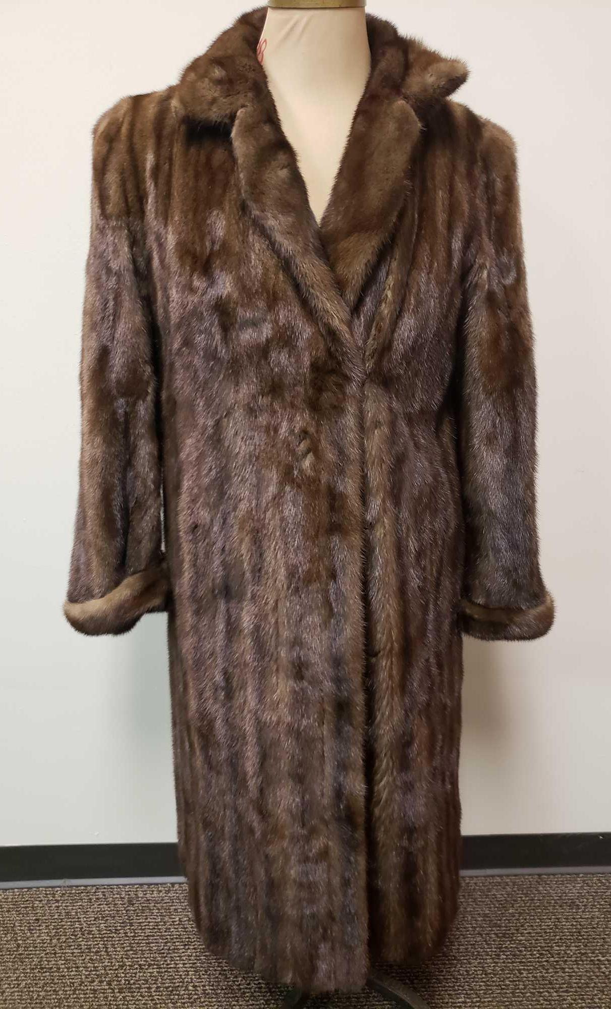 Furs by Steven Full Length Mink Fur Coat - Nov 10, 2019 | Rapid Estate ...