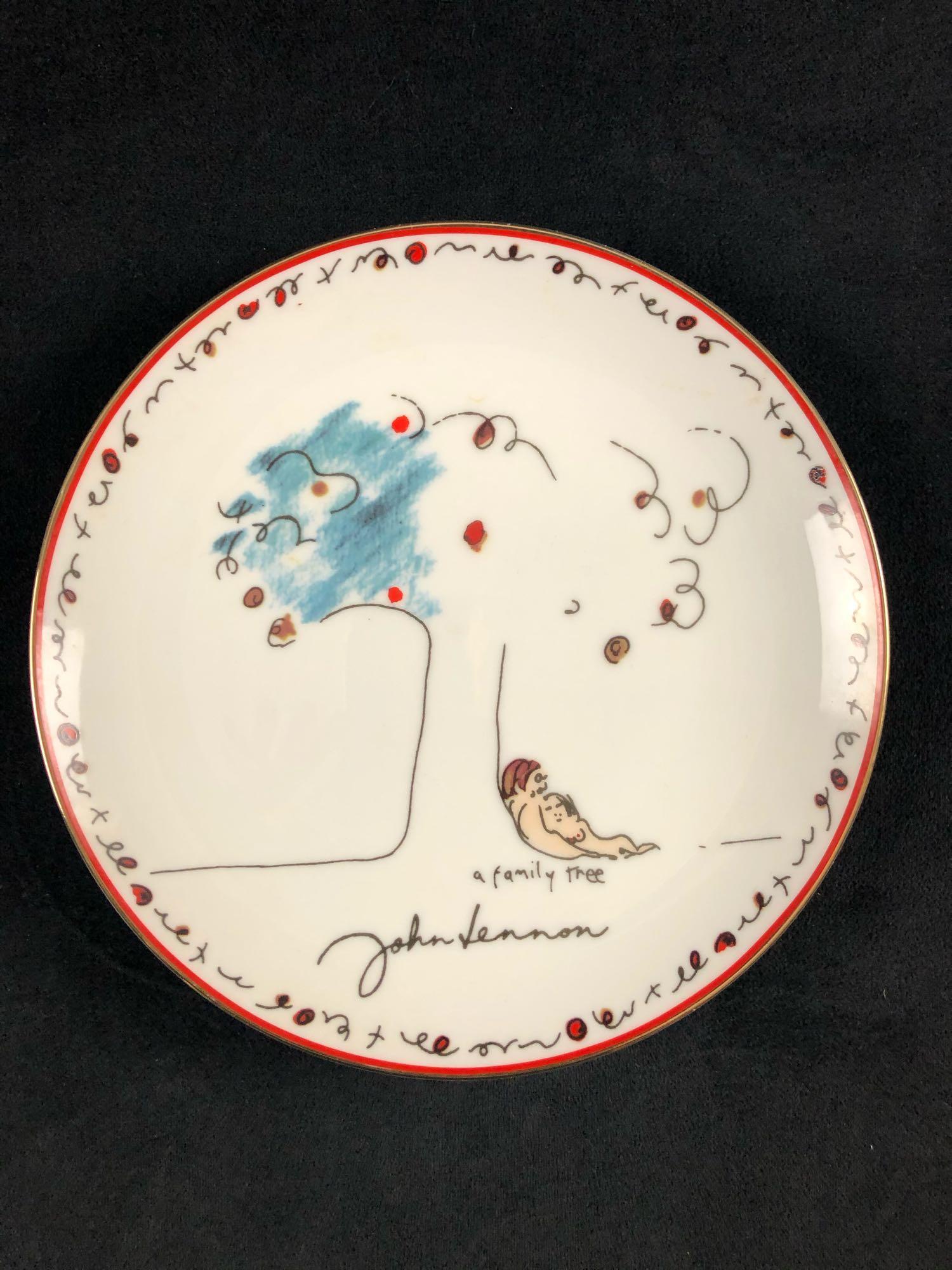 John Lennon Family Tree Artwork Plate Limited Edition - Feb 13, 2020 ...