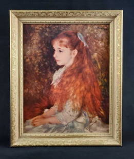 Little Irene Cardboard Print By Renoir