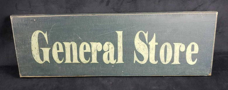 Vintage General Store Sign
