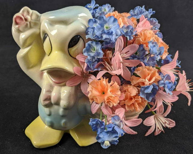 Vintage Disney Donald Duck Flower Pot Ceramic Planter - Jul 23, 2020 ...