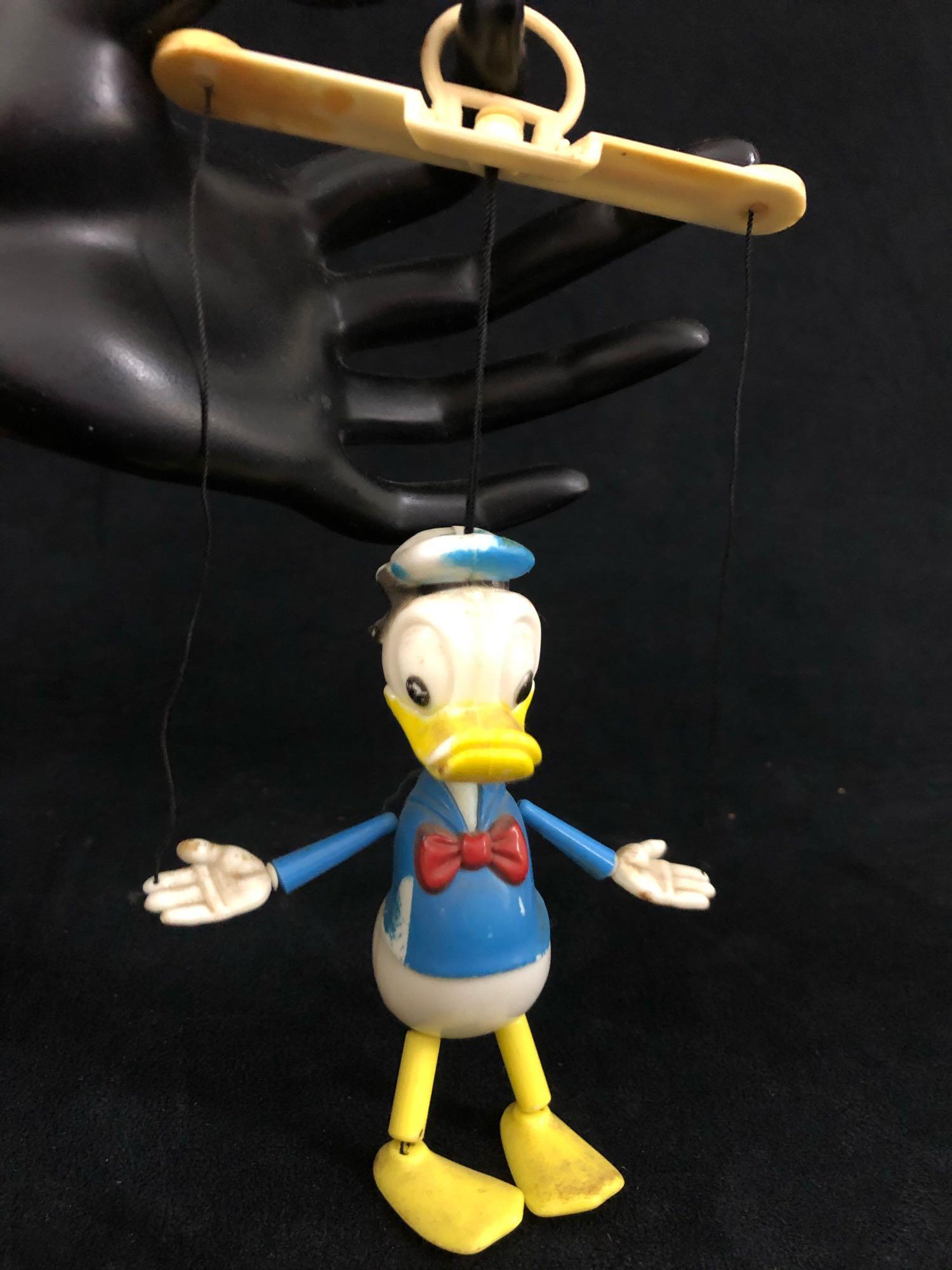 Vintage Donald Duck Marionette Puppet By: Walt Disney