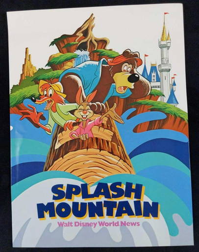 Disney Rare Splash Mountain Folder