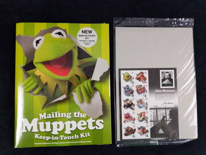 Jim Henson Muppets Uncut Us Stamps And Keep In Touch