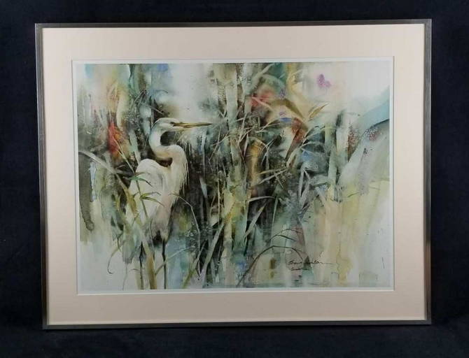 Brent Heighton Silent Vigil Watercolor Print