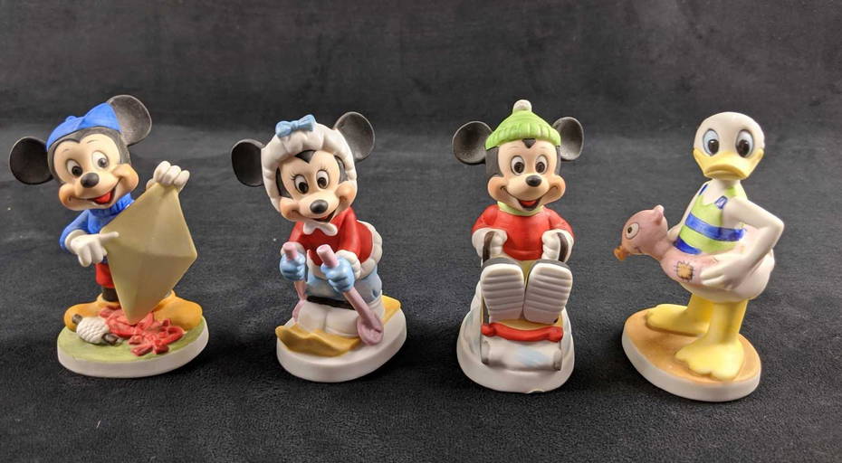 Vintage Disney Ceramic Figures Lot Of Four A - Nov 12, 2020 | Rapid ...