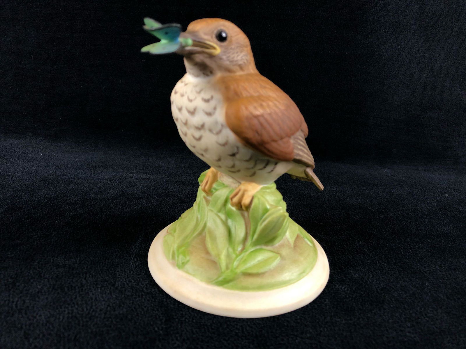 Vintage Boehm Baby Wood Thrush Porcelain Figurine