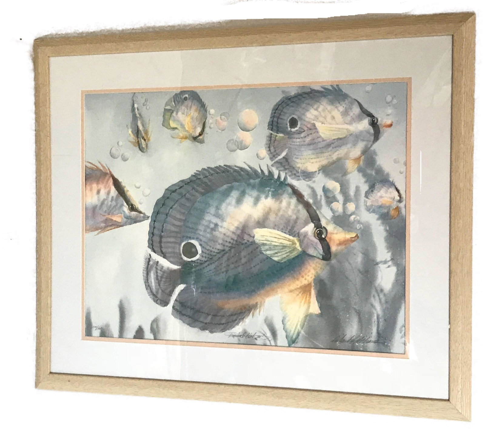 Richard E. Williams Lithograph Tropical Fish Iii