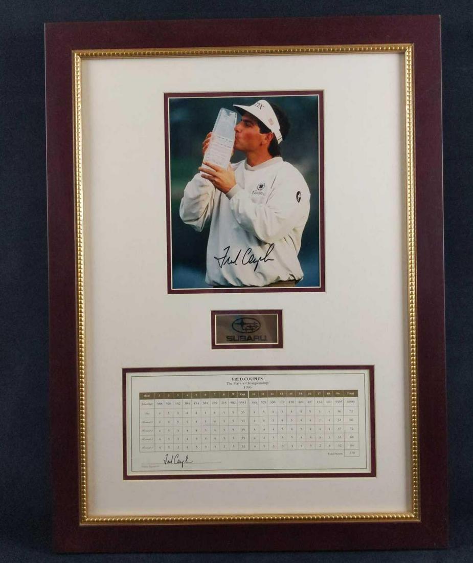 Fred Couples Autographed Photo With Scorecard - Mar 09, 2021 | Rapid ...