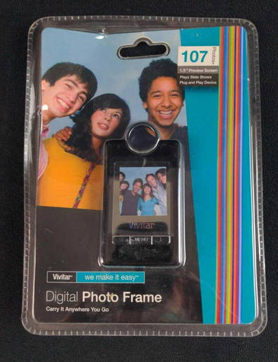 Vivitar Digital Photo Frame Key Ring New In Box