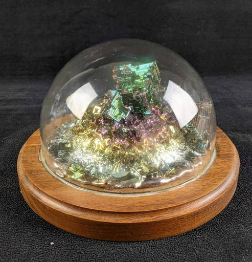 Rainbow Bismuth In Showcase Dome