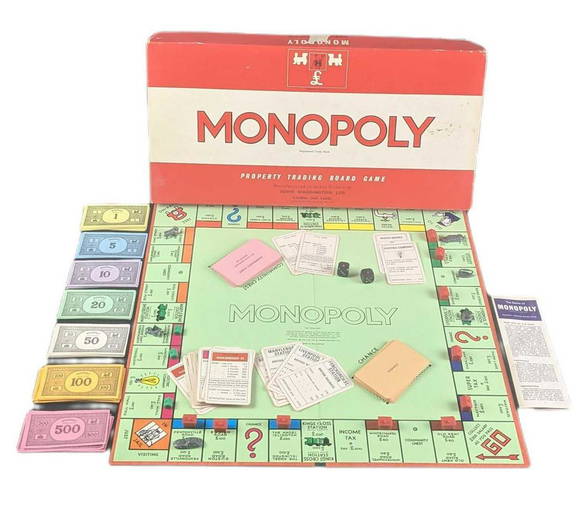 1972 British Monopoly Board Game - Jul 29, 2021 | Rapid Estate ...