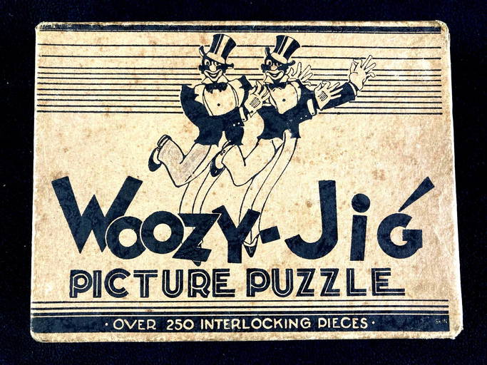 Woozy Jig Picture Puzzle Circa 1920's