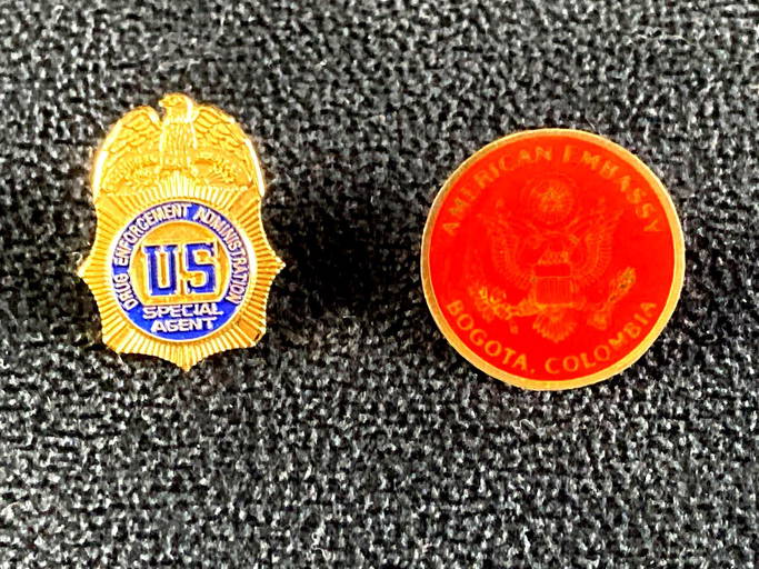 Set of (2) American Embassy and DEA Pins - Aug 24, 2021 | Rapid Estate ...