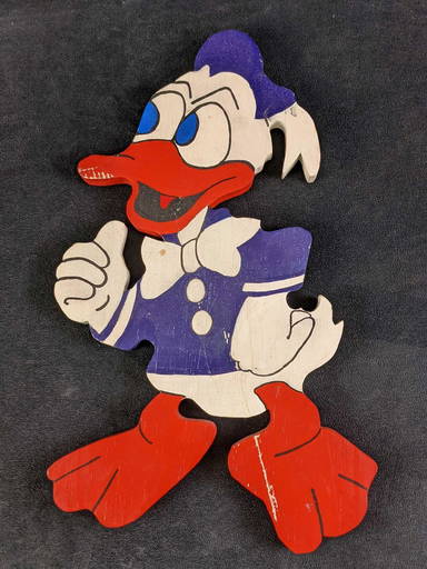 Hand Made Wooden Donald Duck Sign - Sep 01, 2021 | Rapid Estate ...