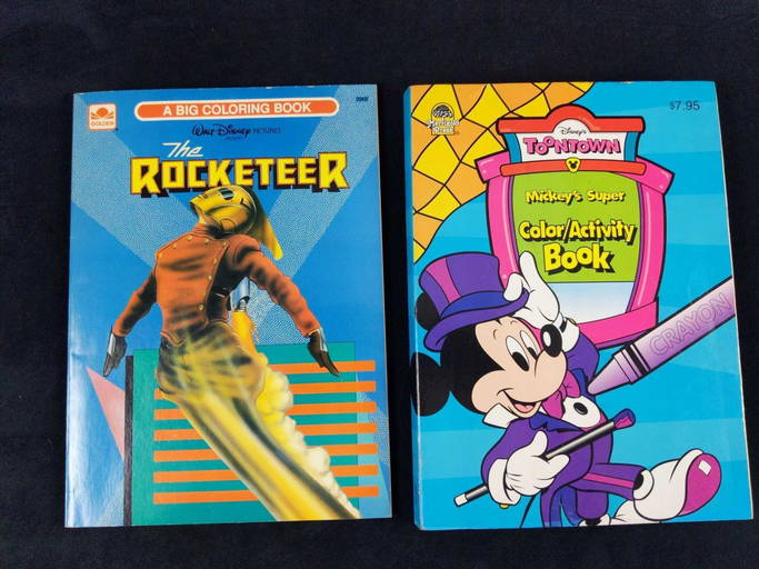 Disney Mickey Mouse Rocketeer Coloring Books (#0068) on Sep 28, 2021 ...
