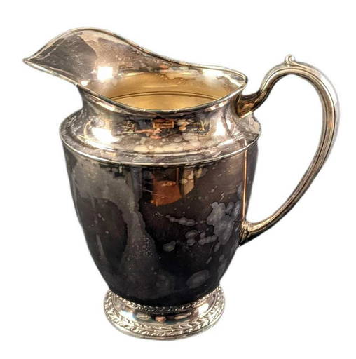 Vintage Oneida Silver Plate Water Pitcher