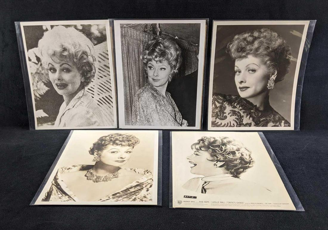 Lucille Ball Black And White Portraits