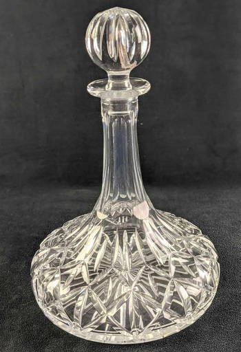 Olympic Retired Block Heavy Lead Crystal Cut Decanter - Nov 15, 2021 ...