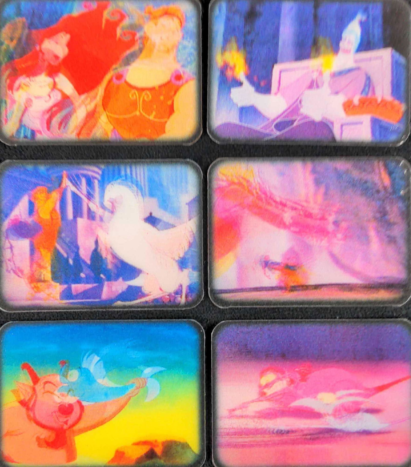 Disneys Hercules Set Of Six Mega Motion Cards