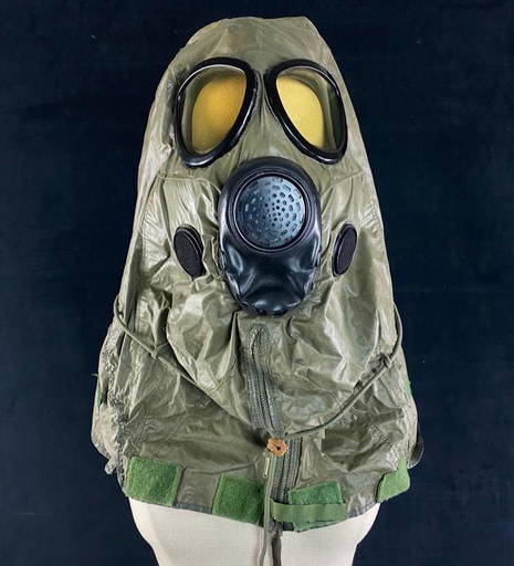 American M17 A2 Gas Mask W/ Chemical Hood