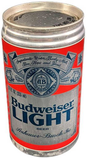 Sealed Budweiser Light Beer Can First Edition 1981