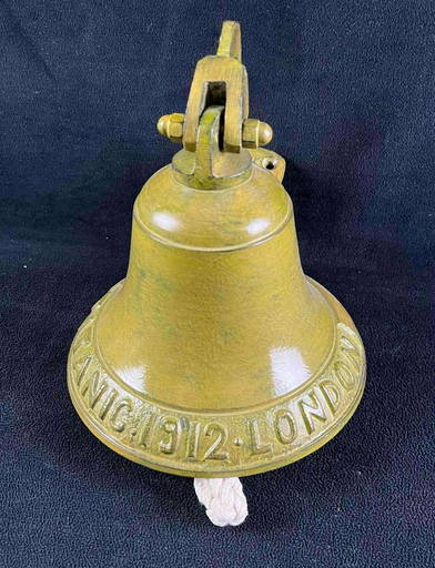 Titanic Bell Reproduction Prop Bell - Feb 10, 2022 | Rapid Estate ...