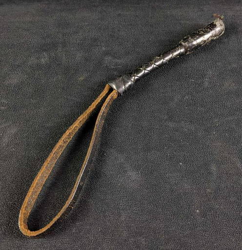 Vintage Leather Wrapped Blackjack Slapper Baton - Feb 25, 2022 | Rapid ...