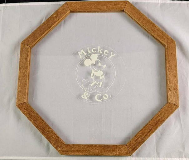 Disney Mickey & Co Framed Octagon Glass Display - Mar 17, 2022 | Rapid ...