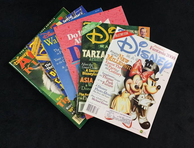 Lot of 6 Vintage Walt Disney World Magazines - Mar 30, 2022 | Rapid ...